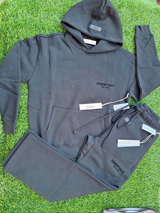 Essentials | Pants | Essentials Small New Black Faer Of God Set ...